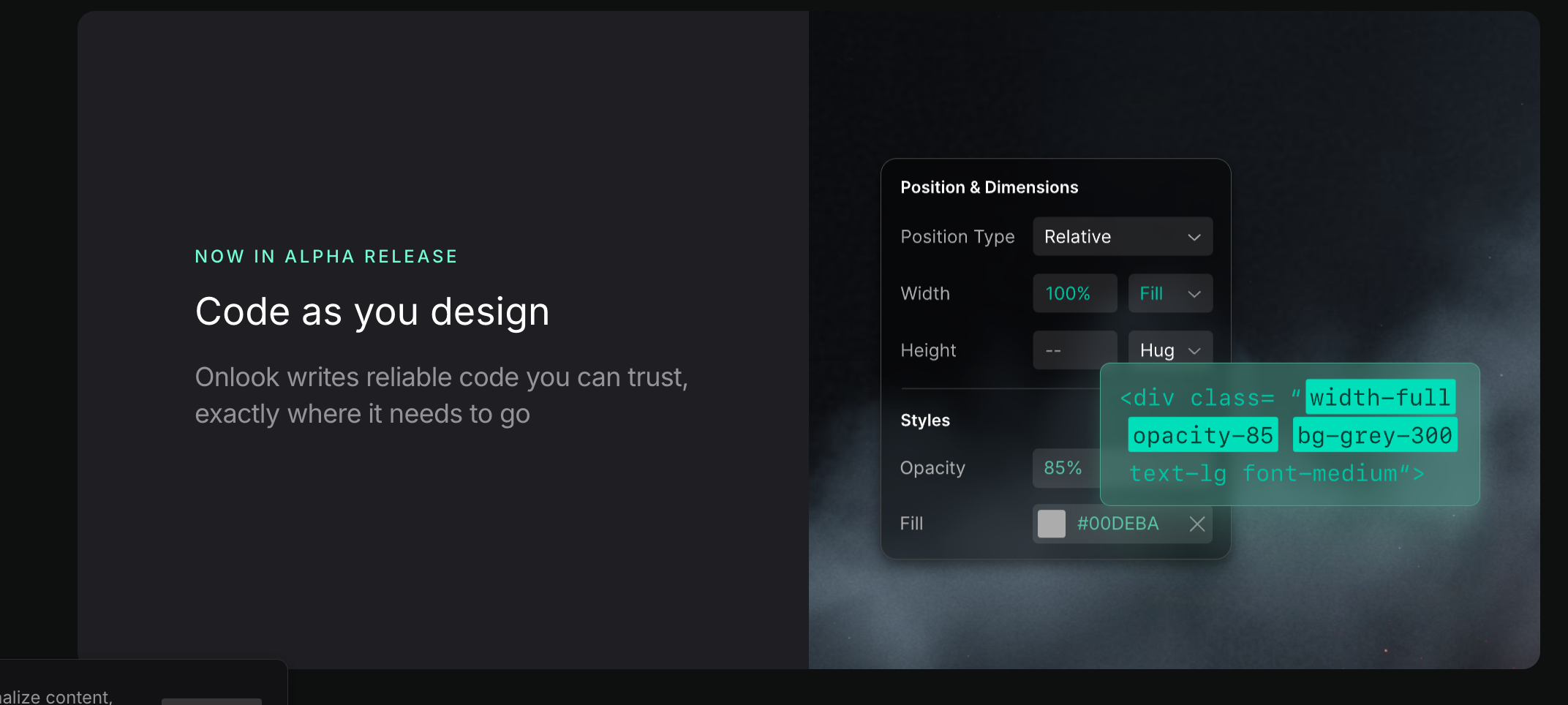 终于有给设计师用的 Cursor 了：Onlook | 梭哈 AI